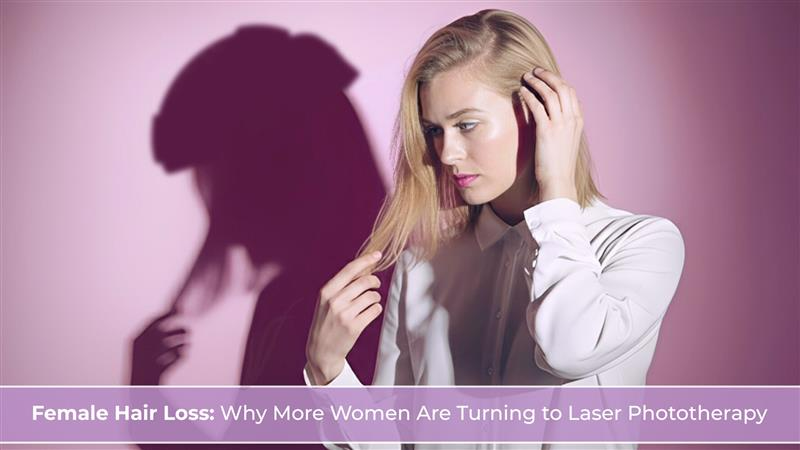 Why Are More Women Turning to Laser Phototherapy For Hair Growth ...